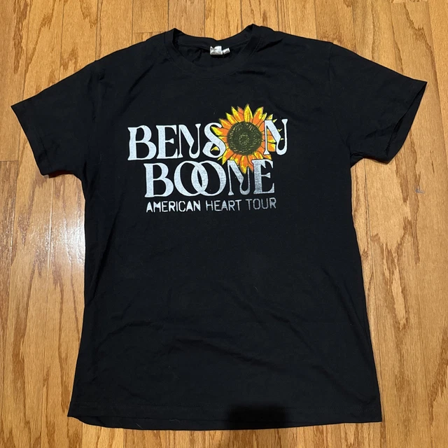 BENSON BOONE AMERICAN Heart Tour 2025 Merch T Shirt with Date & City ...
