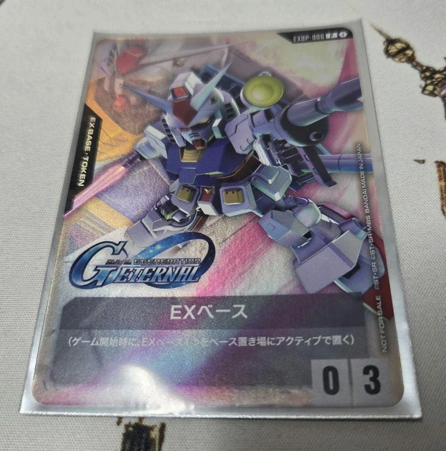 GUNDAM CARD GAME Promo G Generation Collab EX Base Original Gundam ...