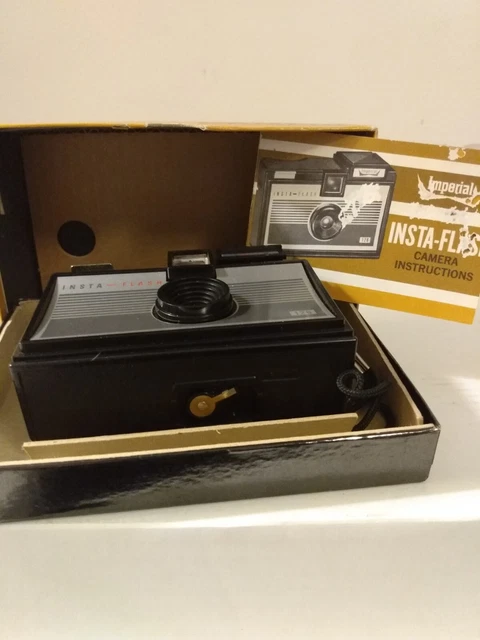 VINTAGE IMPERIAL INSTA-FLASH Camera Kit from 1965. Uses 126 Film £12.07 ...