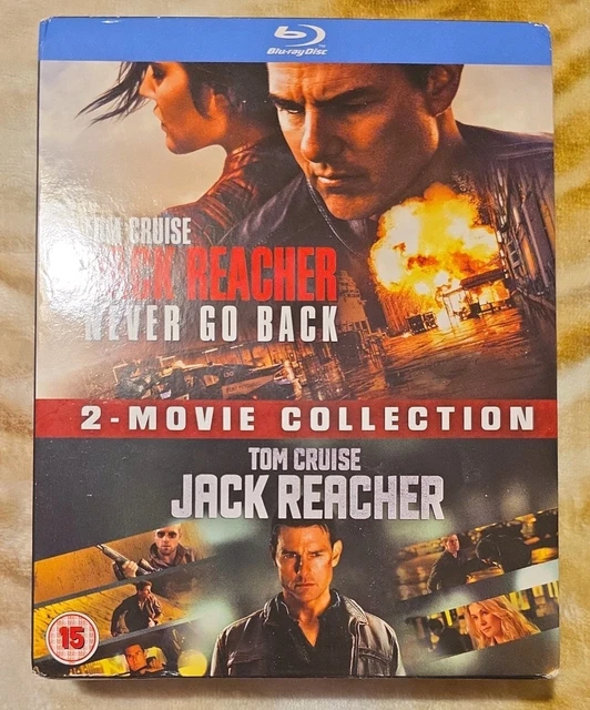 JACK REACHER: 2-MOVIE Collection DVD (2017) Tom Cruise, McQuarrie (DIR ...