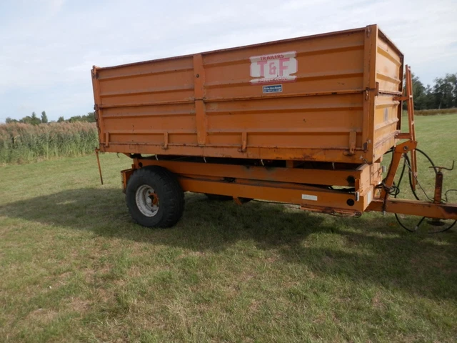 T & F 4.5 Ton High Tip Trailer £1,230.68 - PicClick UK