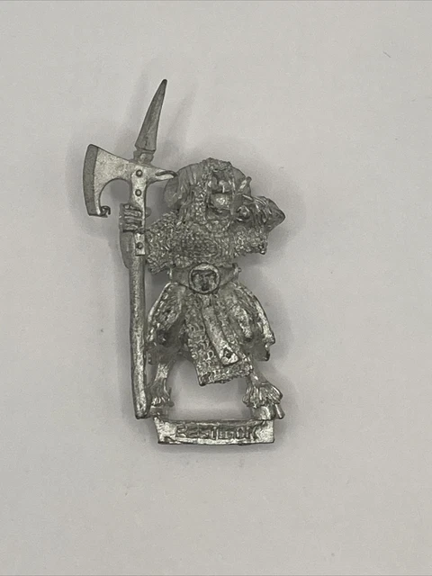 BEASTMEN BESTIGOR COMMAND Musician *Corno mancante* Warhammer Fantasy ...