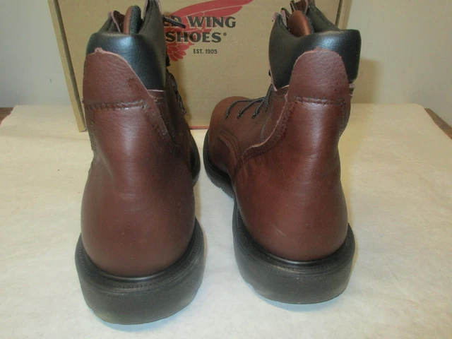 RED WING SUPERSOLE 2406 Steel Toe 6" Boot. EH Rated. USA. 10.0 EE. USA ...
