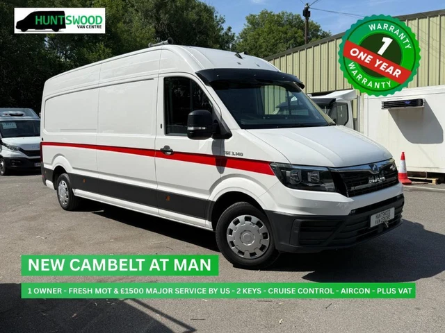 2021 MAN TGE 3140D Long Wheel Base Manual Van - 108K - Recent Cambelt ...