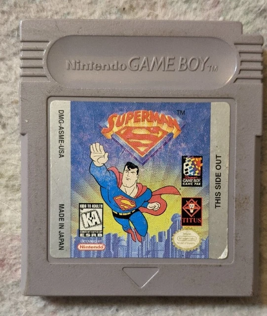 SUPERMAN [NINTENDO GAME Boy - DMG-ASME-USA] $13.99 - PicClick