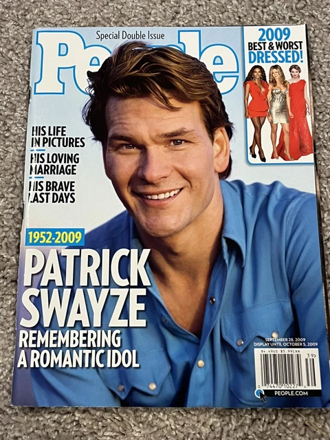 PEOPLE MAGAZINE PATRICK Swayze - Life in Pictures 1952-2009 September ...