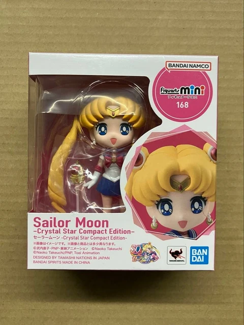 BANDAI FIGUARTS MINI Sailor Moon R Crystal Star Compact 90mm Figura ...