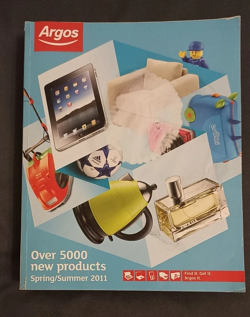 ARGOS CATALOGUE - SPRING / SUMMER 2011 - 1814 Pages £27.74 - PicClick UK