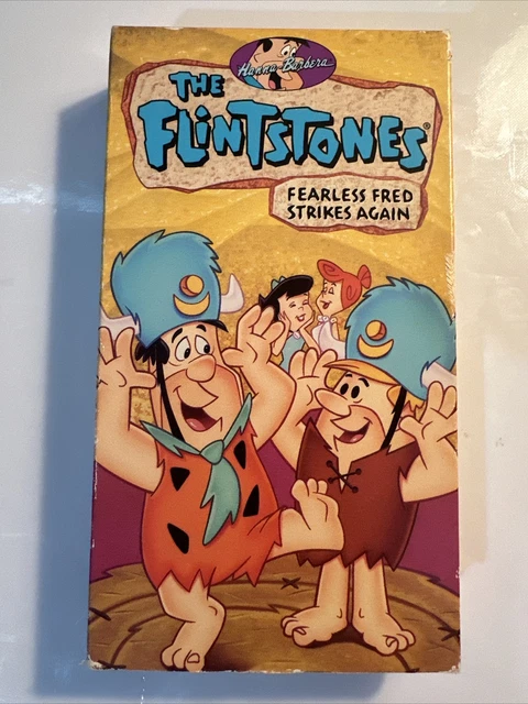 THE FLINTSTONES FEARLESS Fred Strikes Again (VHS, 1994) $15.99 ...