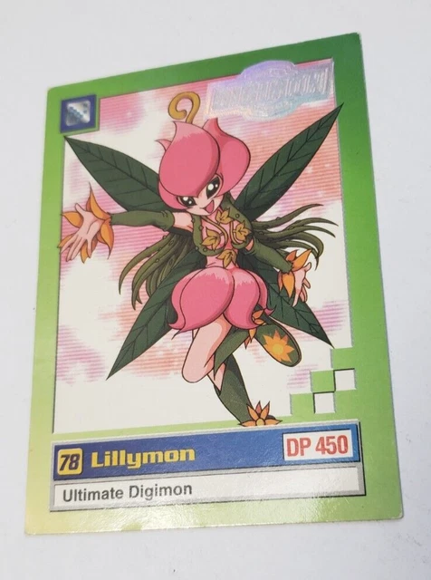 LILLYMON #78 DIGIMON Trading Card Game Vintage Rare Bandai 2000 $6.49 ...
