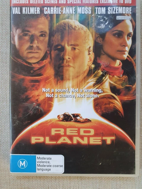 RED PLANET - Val Kilmer Carrie-Anne Moss - DVD like new £6.19 - PicClick UK