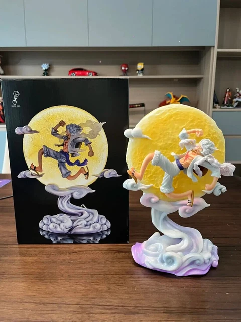 ACTION FIGURE ONE Piece Luffy Gear 5 White 28cm STATUA DA COLLEZIONE ...