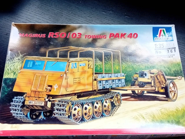 ITALERI 1/35 MAGIRUS RSO/03 Towing PAK 40 EUR 14,85 - PicClick DE