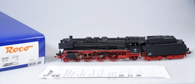 ROCO SPUR H0 63340 Dampflok BR 01 202 der DB Analog DSS geprüft in OVP EUR 195,00 - PicClick DE