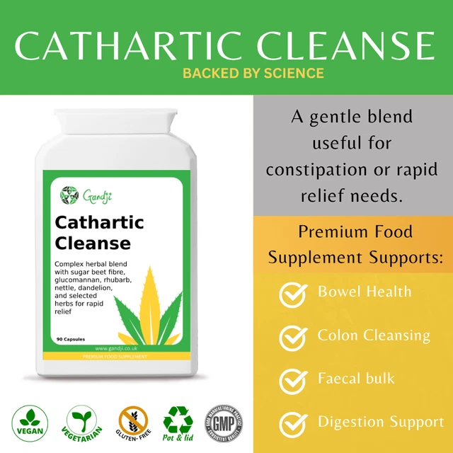 CATHARTIC CLEANSE (100% Plant-based) (Vegan Friendly) £14.69 - PicClick UK
