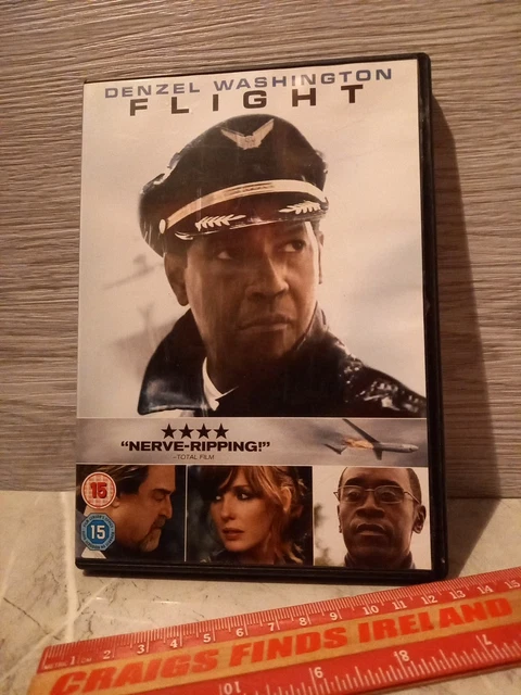 FLIGHT DVD (2013) Denzel Washington, Zemeckis (DIR) cert 15 £3.39 ...