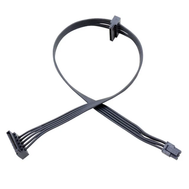 MINI 4PIN/4PIN/MIN6PIN TO Double 15Pin Hard Drive Power Cable Serial ...