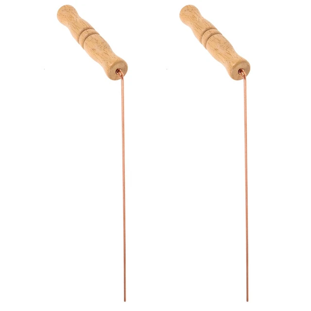 2 PCS COPPER Divining Rod Rods Spiritual Ghost Detection Stick ...
