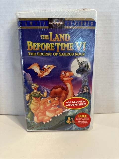 THE LAND BEFORE Time VI The Secret of Saurus Rock VHS 1998 Clamshell ...
