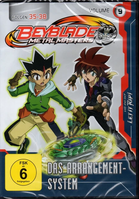 BEYBLADE METAL MASTER Vol. 9 - Das Arrangement-System - DVD - Neu & OVP ...