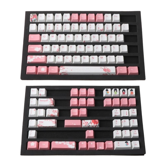 OEM PBT KEYCAPS Full Set Mechanical Keyboard Keycaps PBT Dye ...