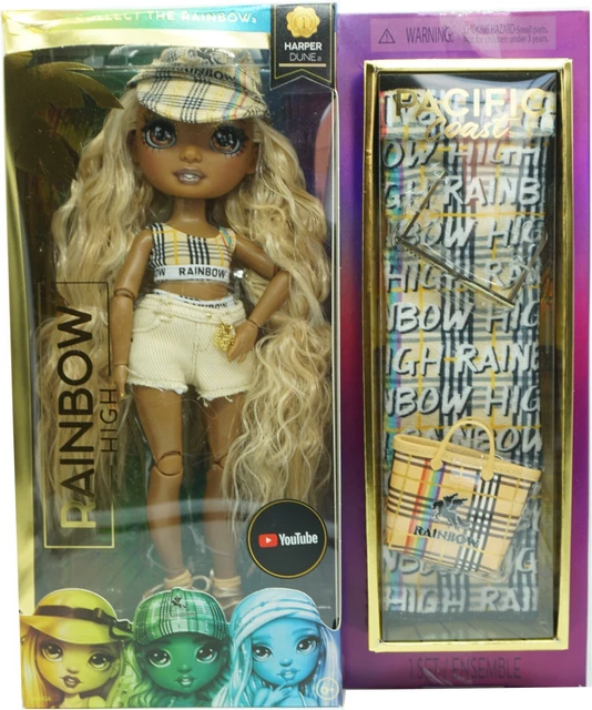 RAINBOW HIGH PACIFIC Coast Harper Dune Fashion Doll New £34.44 ...
