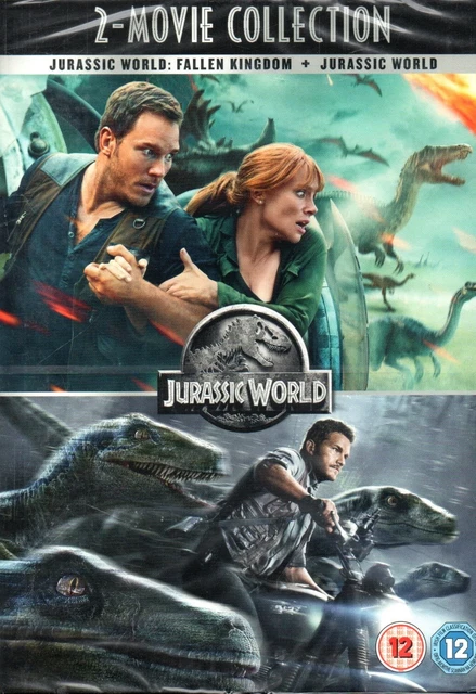 JURASSIC WORLD: 2-MOVIE Collection (Original + Fallen Kingdom) DVD ...