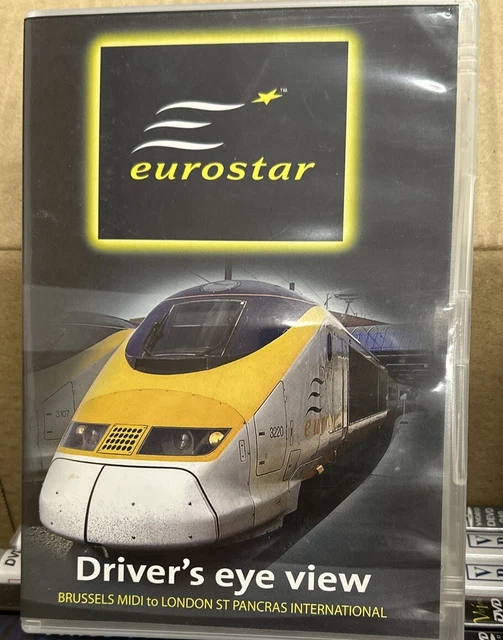 EUROSTAR - BRUSSELS to London (DVD) Railway DVD ~ Drivers Eye View ...