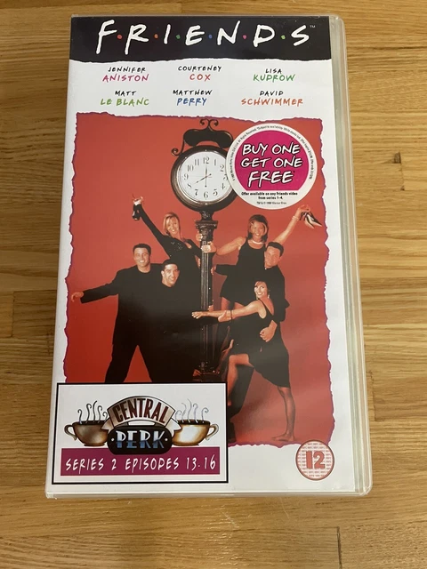 FRIENDS - SERIES 2 - Episodes 13-16 (VHS 1997) £5.00 - PicClick UK