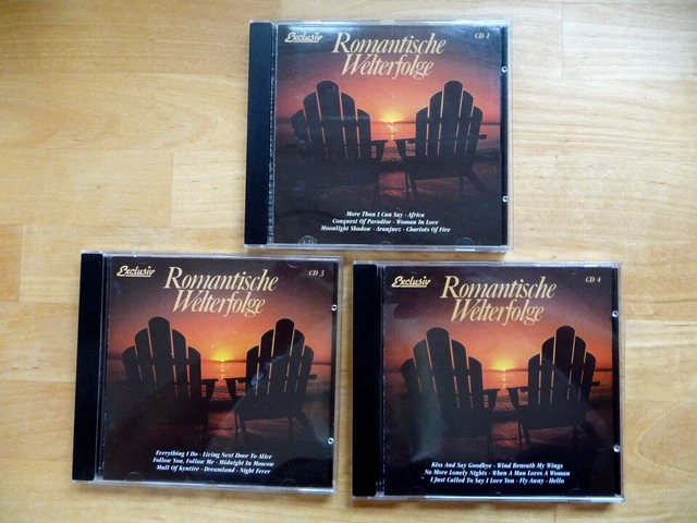 NR: ROMANTISCHE WELTERFOLGE CD 1/3/4 Bruno Bertone Sound Orchester - 48 ...