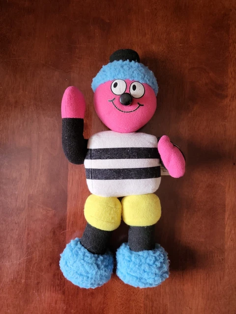 VINTAGE BERTIE BASSETT SOFT TOY by Diane Jones 14" MASCOT Liquorice All ...