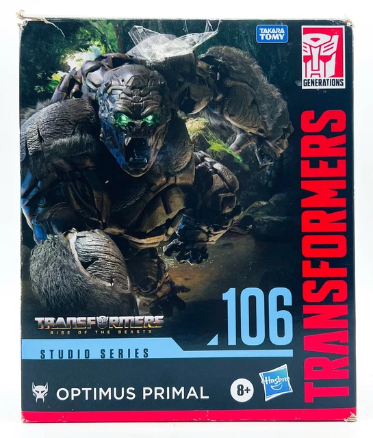 TRANSFORMERS STUDIO SERIES Leader Class OPTIMUS PRIMAL Rise of the ...