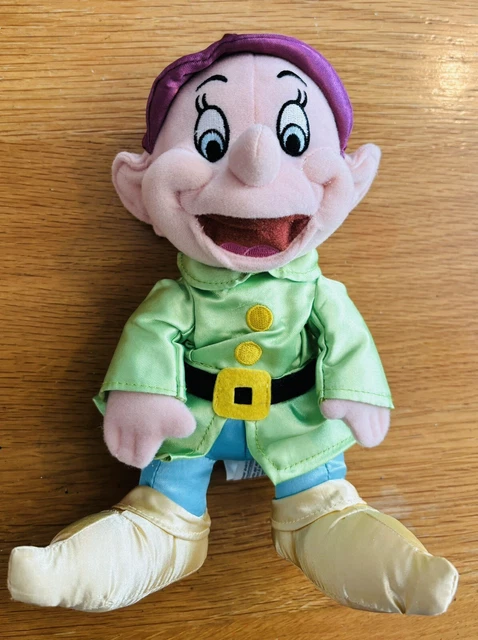 DISNEYS SNOW WHITE And The Seven Dwarves Dopey Soft Toy Good Condition ...
