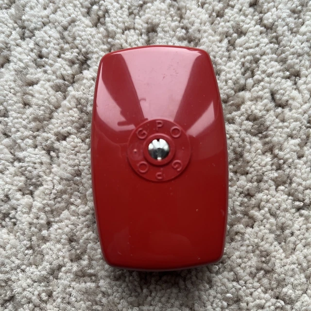 VINTAGE GPO TELEPHONE Block Terminal 52a / Junction Box - Red - New Old ...