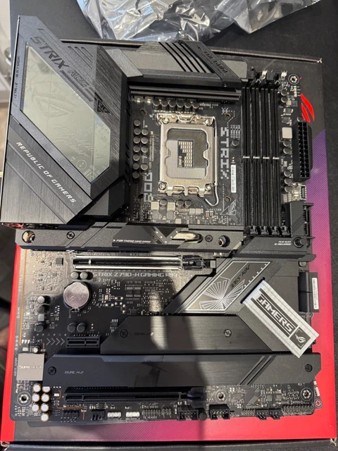 ASUS ROG STRIX Z790-F Gaming WiFi LGA 1700 ATX Intel Motherboard £135. ...