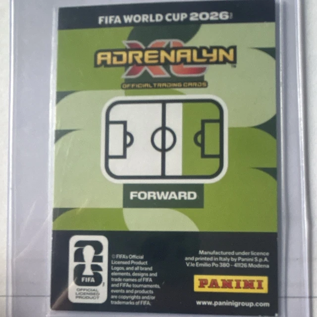 PANINI FIFA WORLD Cup 2026 Adrenalyn XL Marcus Rashford #594 England ...