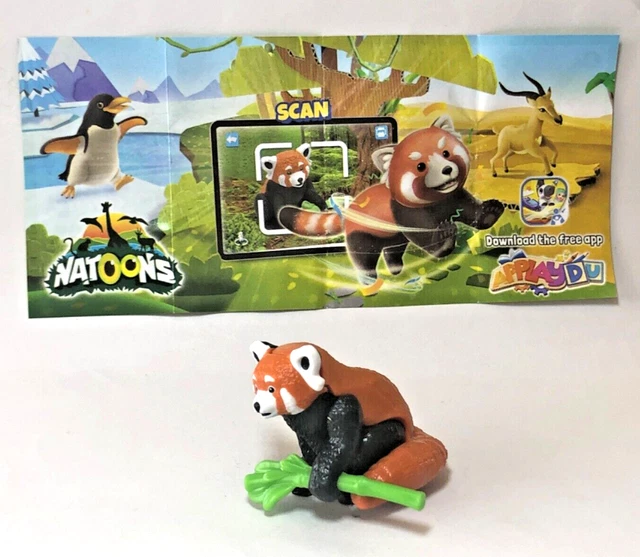 NATOONS KINDER SURPRISE RED PANDA VT300 + BPZ Paper £5.95 - PicClick UK