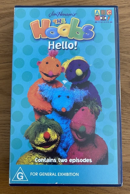 THE HOOBS VHS - Hello - Jim Henson - 2002 TESTED Free Post $29.95 ...