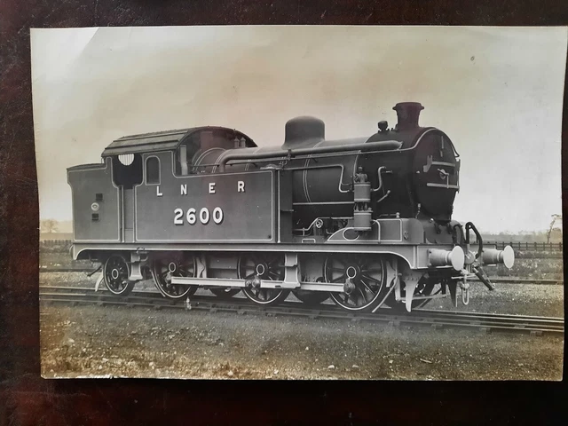 ORIGINAL RAILWAY STEAM engine photo LNER 0-6-2 number 2600 £6.99 ...