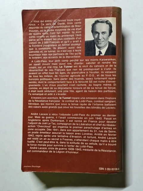 LE TUNNEL | André Lacaze | Bon état EUR 9,00 - PicClick FR