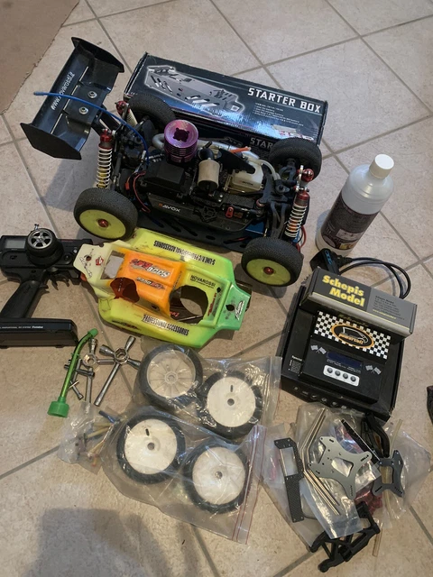 AUTOMODELLO S-WORKZ S350 BK1 Off Road BUGGY 1/8 a Scoppio + Accessori ...