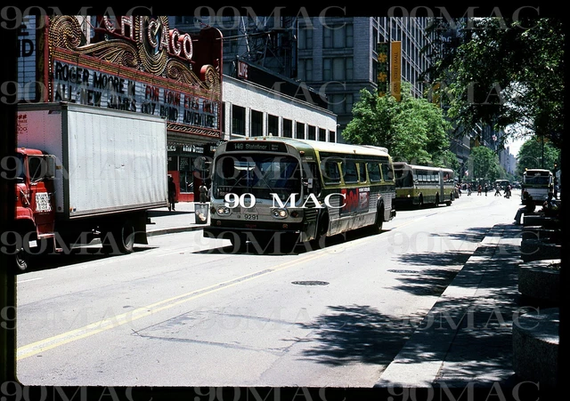 CHICAGO (IL) CTA GM Coach Bus #9291. Original Slide 1981. $8.99 - PicClick