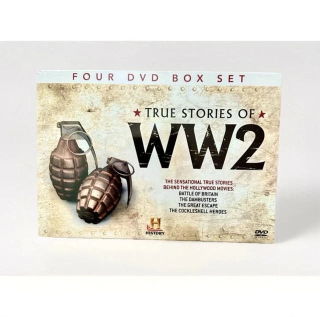 TRUE STORIES OF WW2 – Four DVD Box Set (History Channel) Brand new and ...