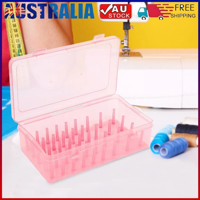 42 AXIS BOBBINS Storage Case Household Thread Storage Box DIY Sewing ...