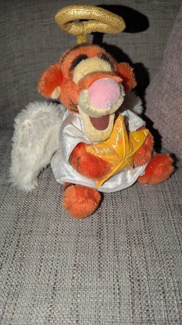 DISNEY WINNIE THE Pooh Tigger Plush Angel Soft Toy Rare Collectable 7 ...