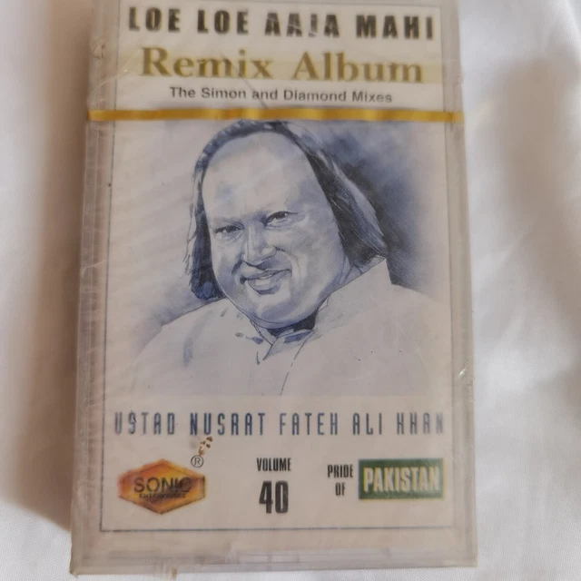 NUSRAT FATEH ALI Khan Volume 40 Remix Cassette Audio Tape Rare Qawali £15.00 - PicClick UK