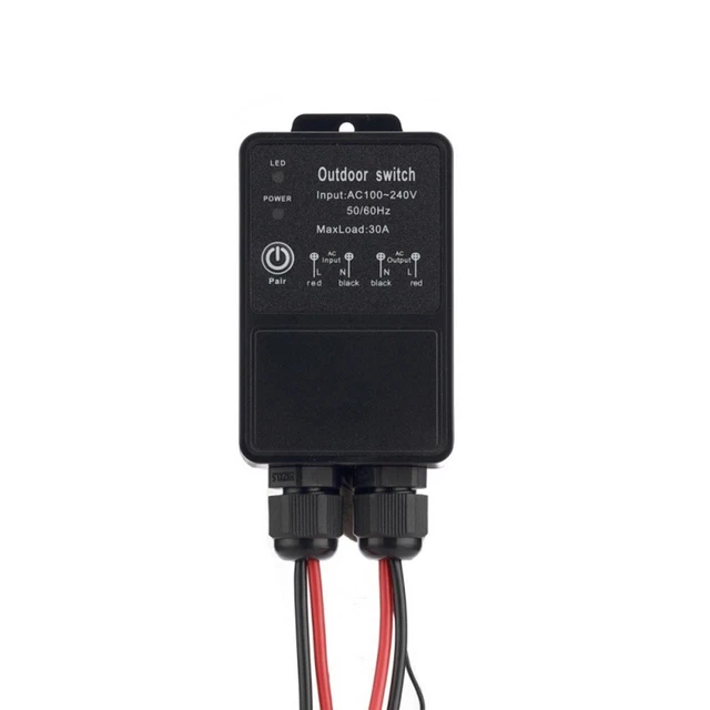 INTERRUPTEUR TÉLÉCOMMANDE SANS fil Easy Setup avec indice IP65 et ...