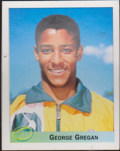 RARE &RUGBY WORLD CUP 1995" image MERLIN COLLECTION n° 16 GEORGE GREGAN ...