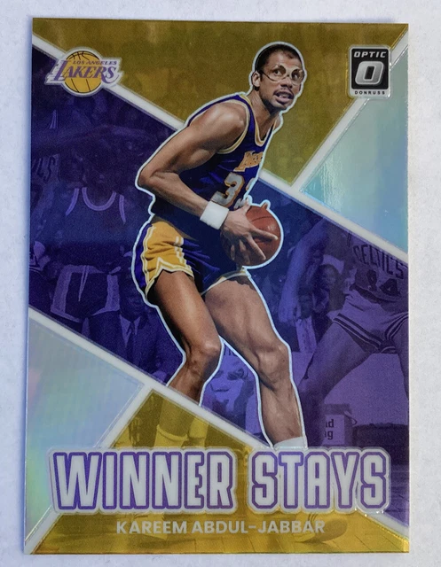 KAREEM ABDUL JABBAR - 2022/23 Panini Donruss OPTIC Winner Stays Purple Prizm #17 EUR 2,77 ...