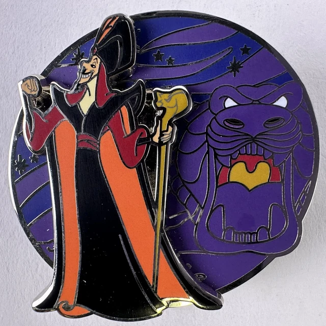 DISNEY ALADDIN SILHOUETTE Villains Jafar Pin £9.84 - PicClick UK